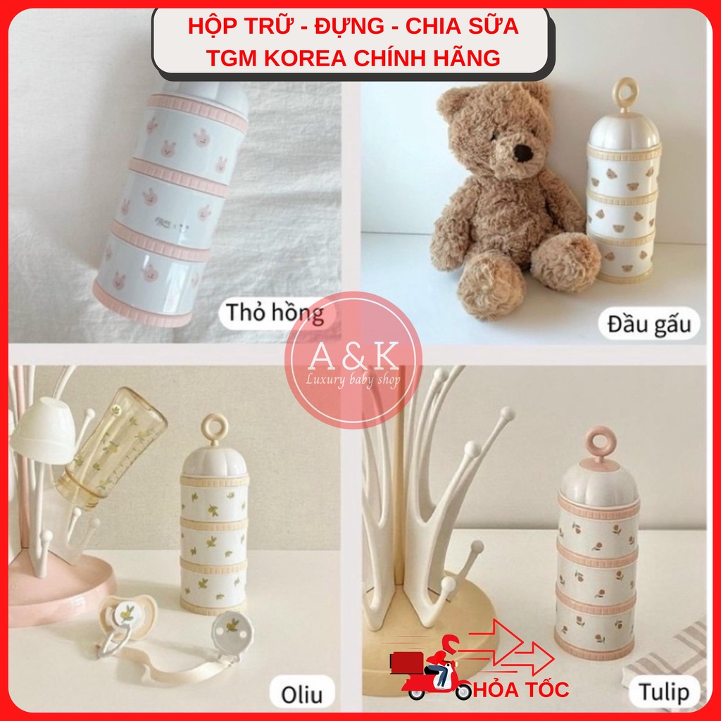 Genuine tgm korea milk storage box, milk storage, 3-compartment milk ...