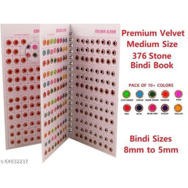 Bindi/Pottu/Stone Bindi | Shopee Malaysia