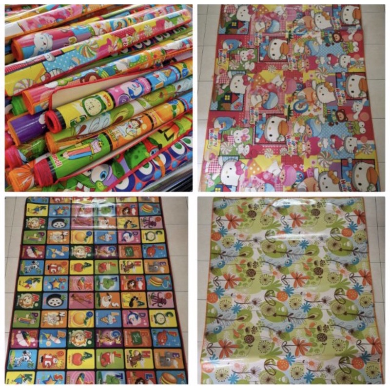 TIKAR PLASTIK//TIKAR BABY TIKAR PICNIC BOLEH LIPAT ATAU GULUNG//RANDOM ...