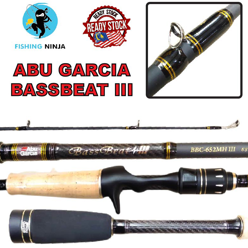 READY STOCK! - Abu Garcia Bass Beat III Casting Rod / BaitCasting / BC ...