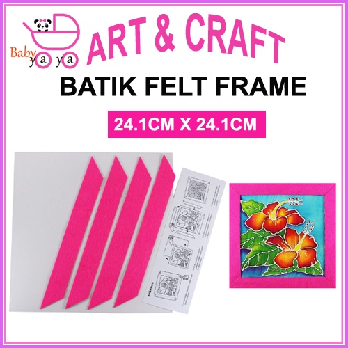 Batik Felt Frame For Batik Painting use Kid & Adult Art & Craft ...
