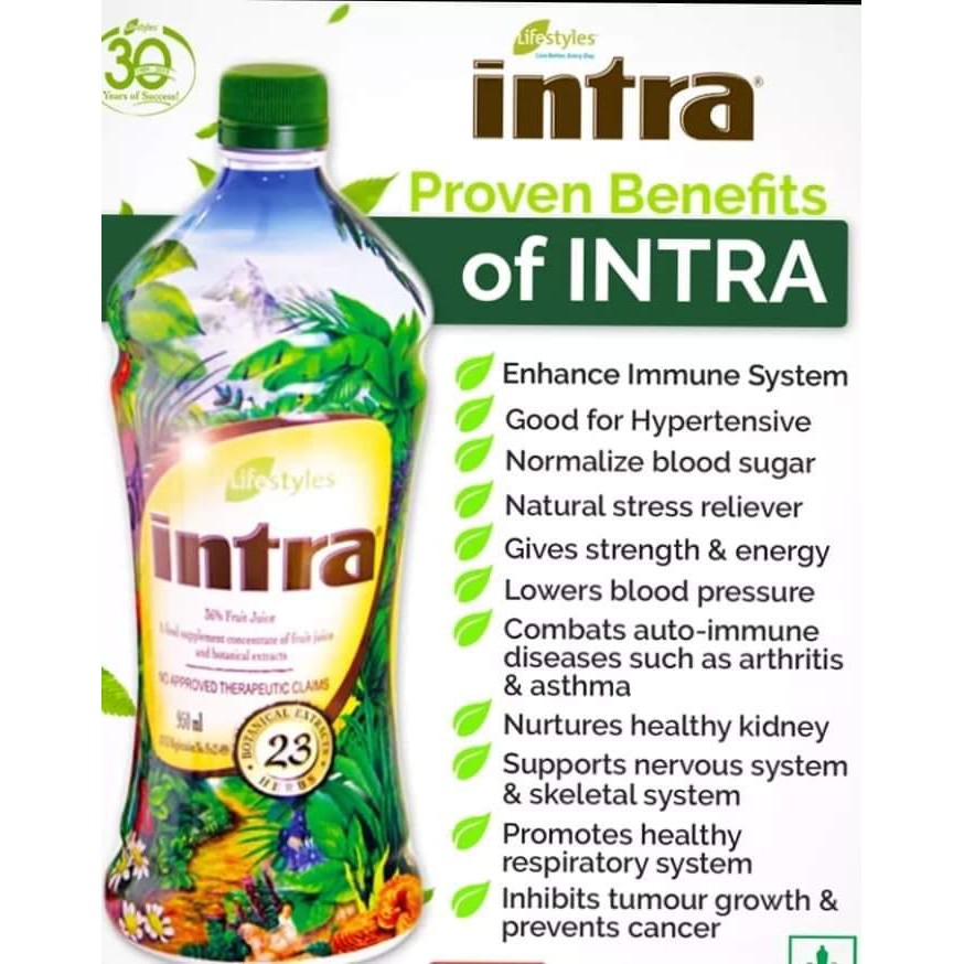 JUS INTRA JuICE Lifestyles 100% ORIGINAL CANADA #READY STOCK# 950ML ...