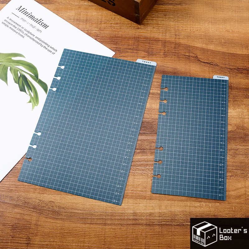 Pencil Board Shitajiki with Ruler Index and Measuring Grids for Ring ...