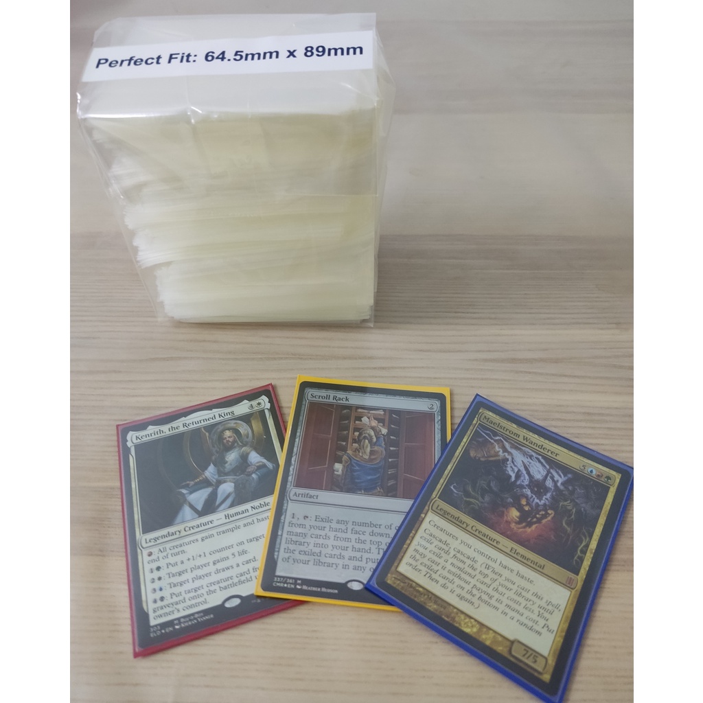 Zwei-TCG 1000 PCS Bulk Perfect fit Premium Card Protector/Sleeve MTG ...