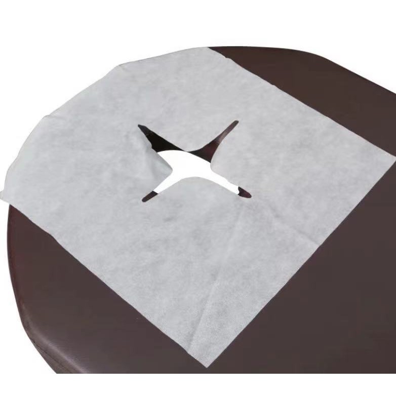 Disposable Sheet Face sheet massage Bed Face Hole Cover 100pcs按摩床一次性洞巾 ...