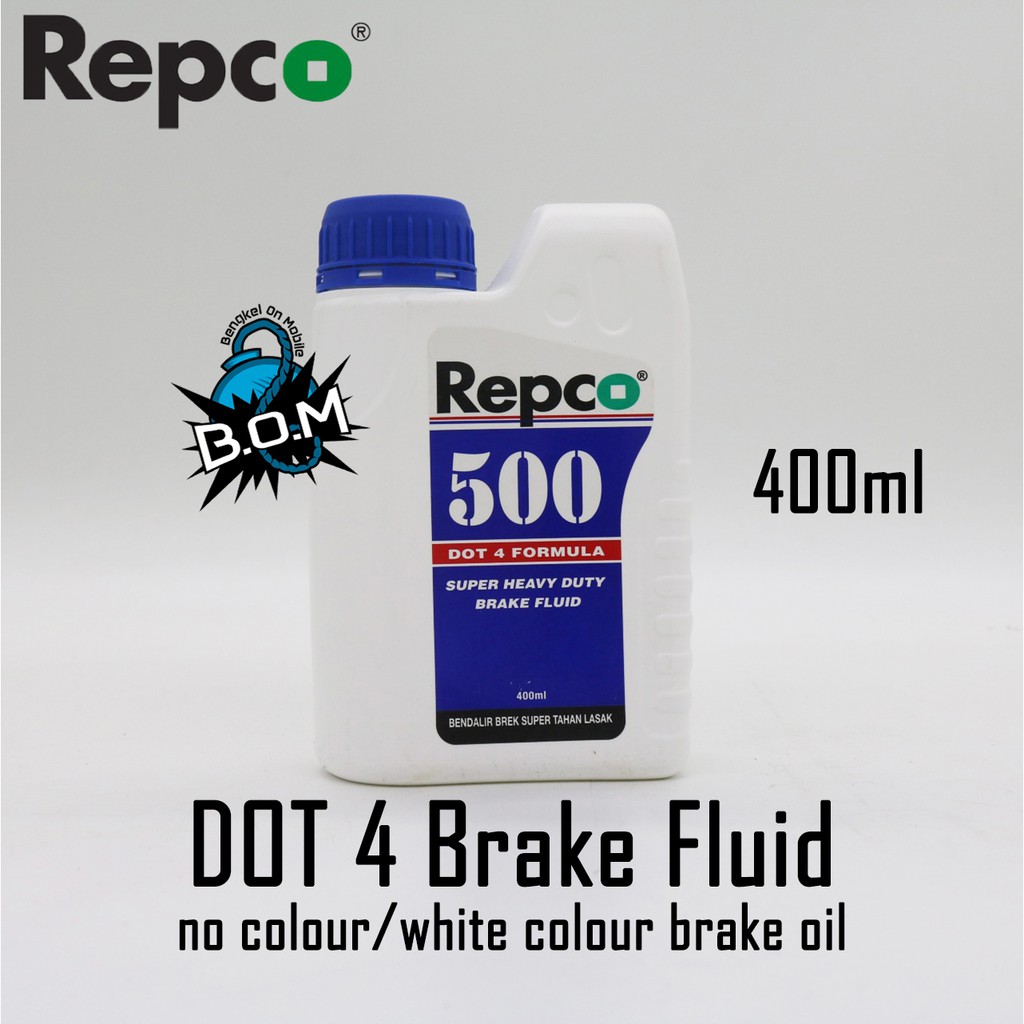 Repco Dot-4 Brake Oil, Minyak Brek (Putih), Dot 4 Brake Oil (White ...