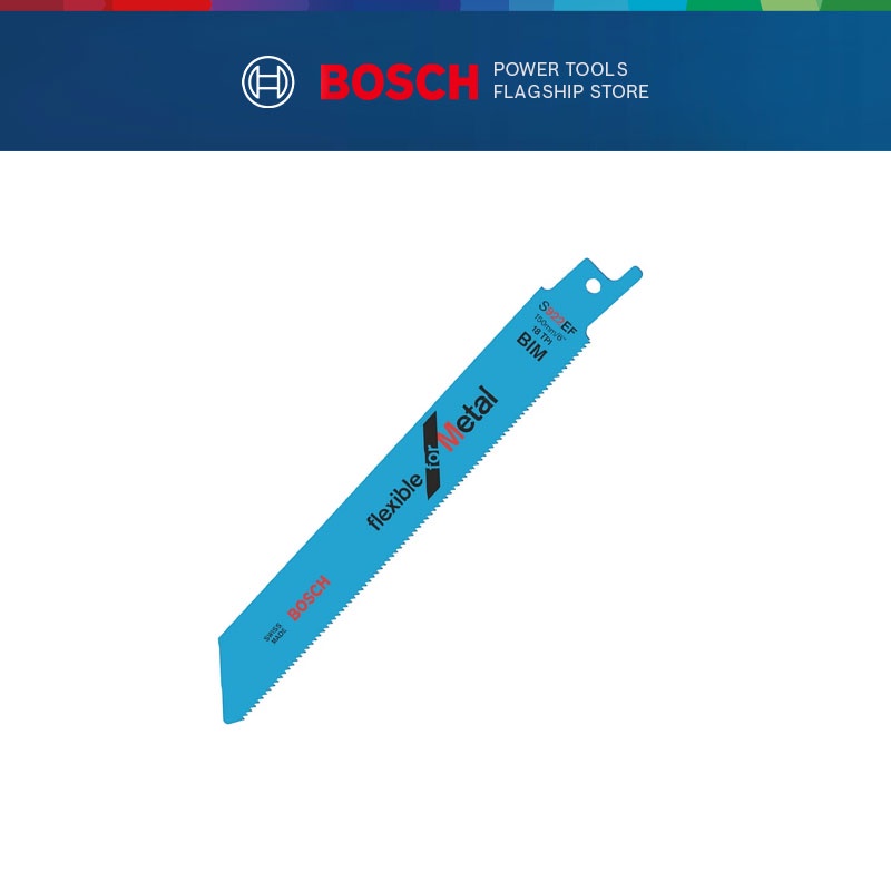 BOSCH 5pcs S922EF Reciprocating Saw Blade Flexible for Metal ...
