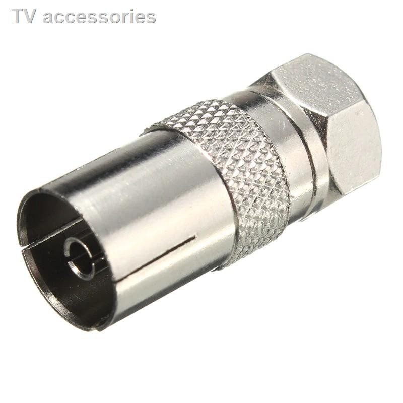 mount tvdecoder tvdekoder tvﺴ2pcs Connector RF Female TV Jack to F Male ...