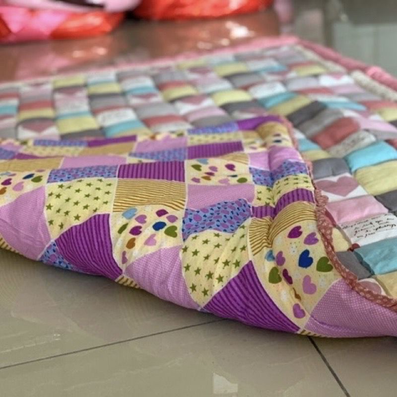 CARPET TOTO PATCHWORK SIZE QUEEN / KING / tatami / carpet / Tilam ...