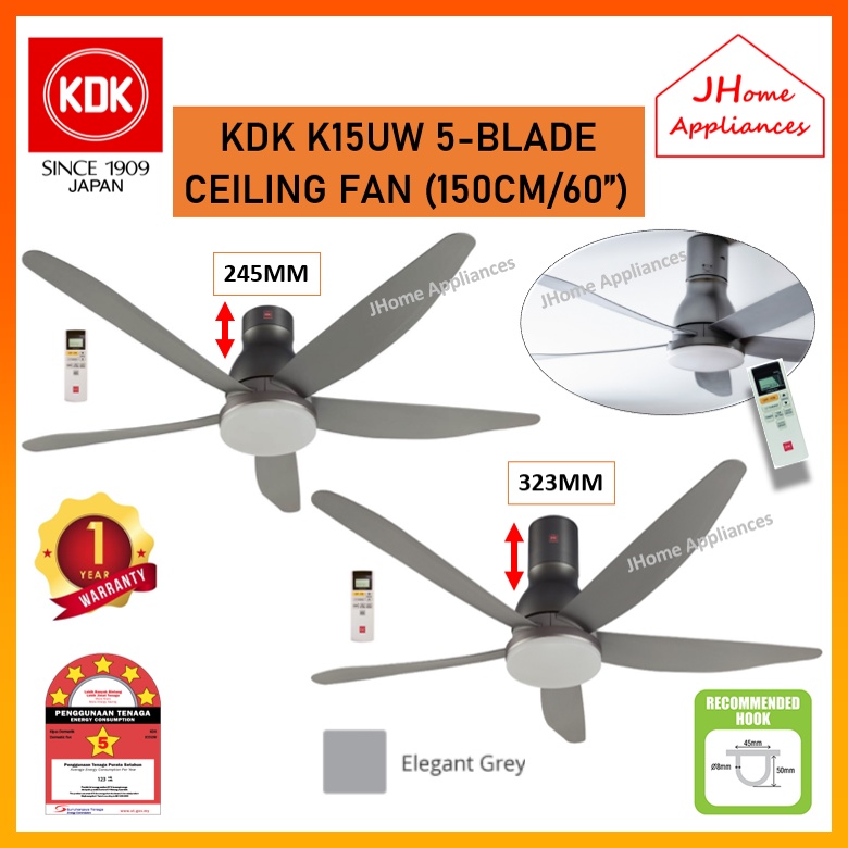 Kdk Led Ceiling Fan Malaysia | Shelly Lighting
