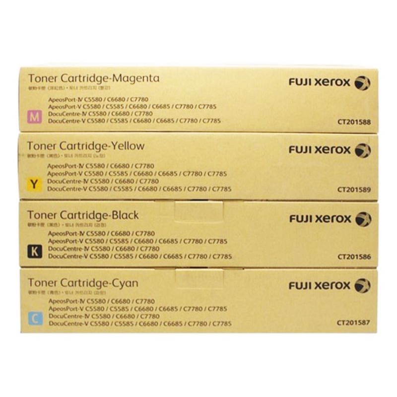 Fuji Xerox Toner Cartridge ApeosPort DocuCentre IV, V C5580, C5585 ...