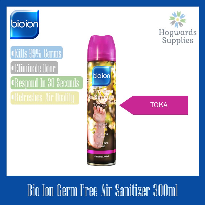 🔥Bio Ion💥Germ-Free Air Sanitizer Lemongrass Fragrance (300ml ...