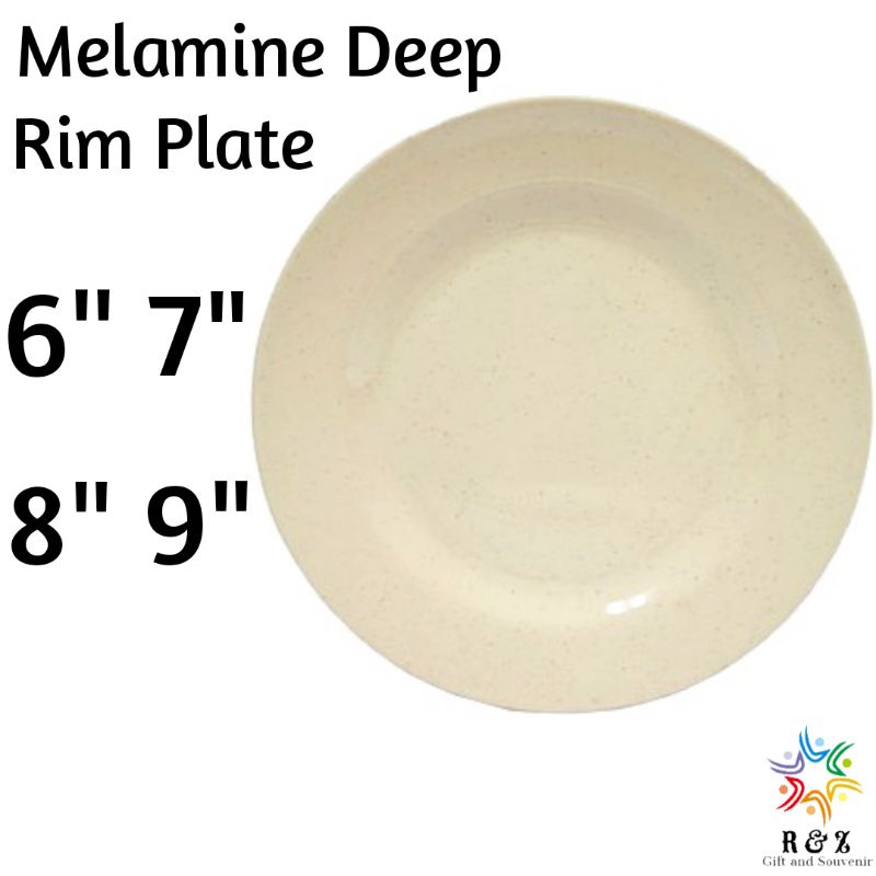 Melamine Deep Rim Plate / Melamine Deep Plate / Melamine Dinner Plate / Melamine Soup Plate 深圆盘 ...