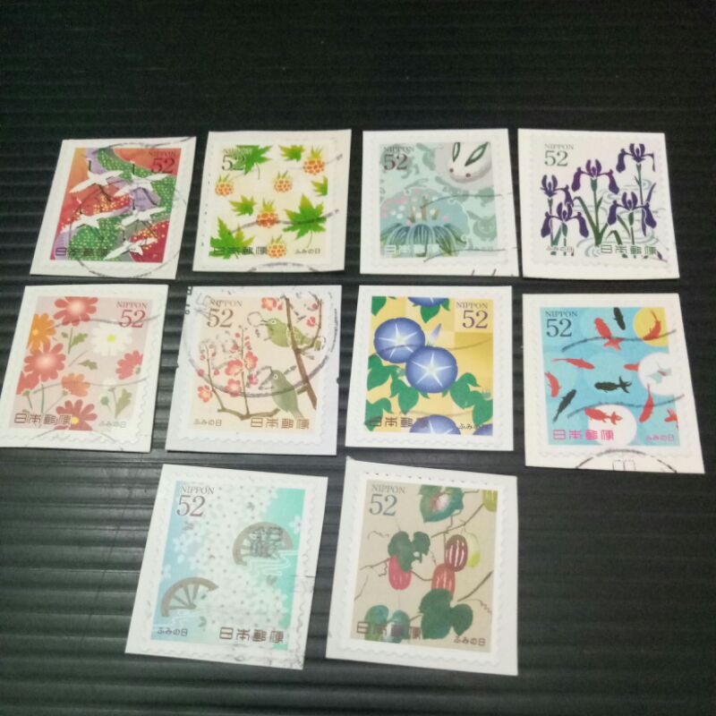 S0686: Japan letter writting week 2014 stamps 52Yen (10V) | Shopee Malaysia