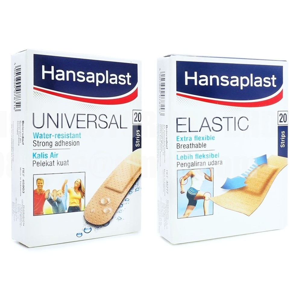 Hansaplast Universal / Elastic Plaster 20 Strips/box | Shopee Malaysia