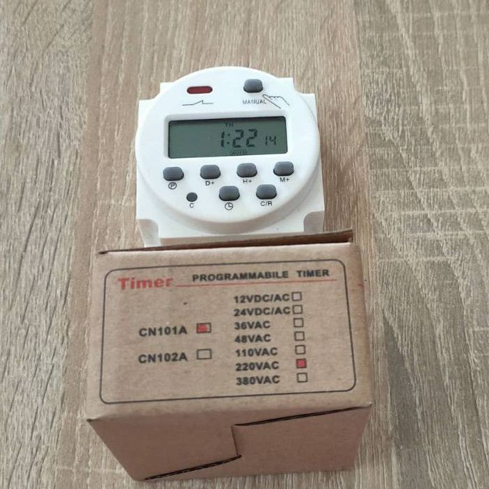 Weekly Programmable Timer Input AC 220V | Shopee Malaysia