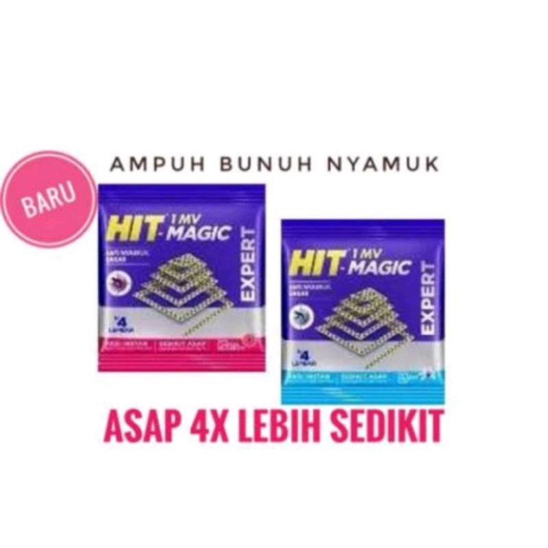 HIT Magic Expert Pyramid 4s contains 4 sheets of Burning Mosquito ...