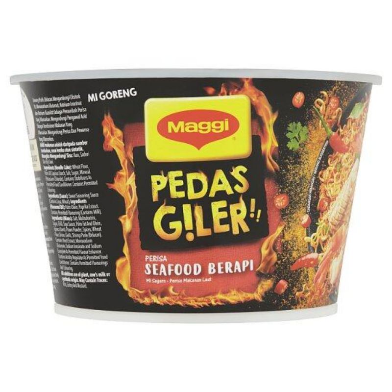 (Ready stock)MAGGI PEDAS GILER SEAFOOD BERAPI 98GM | Shopee Malaysia
