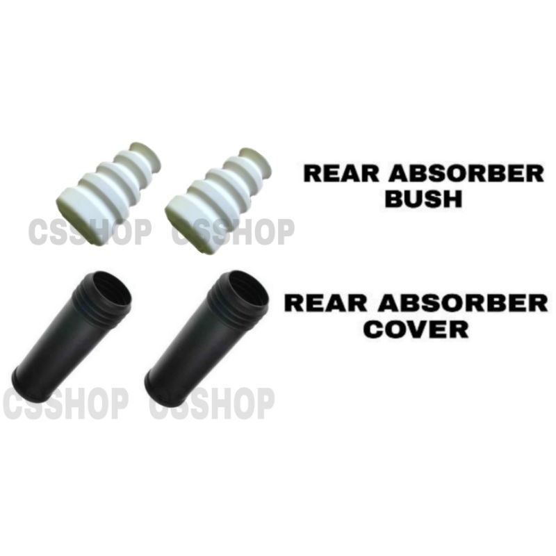 Proton Rear Absorber Dust Cover Damper For Proton Saga Blm / FL / FLX ...