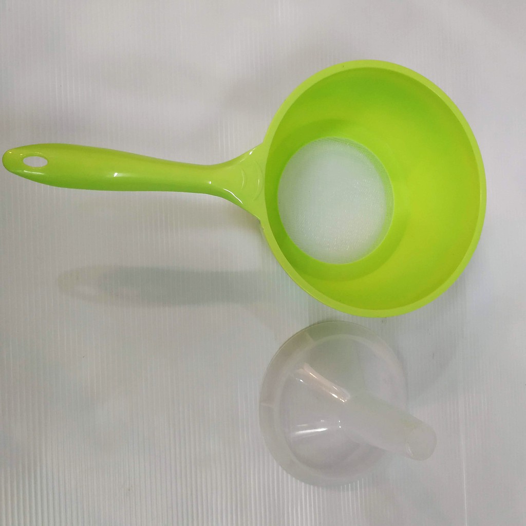 2 in 1 Round Plastic Filter funnel holder Assorted Colors Random Colors ...