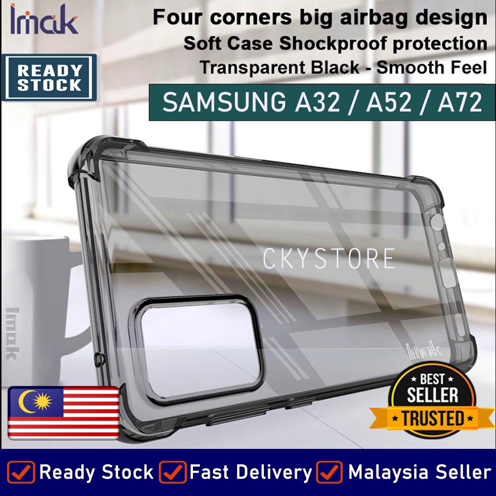 Samsung Galaxy A13 A33 A53 A73 A22 A32 4G 5G A52 A52S A72 Imak Soft Shockproof Corner Airbag ...