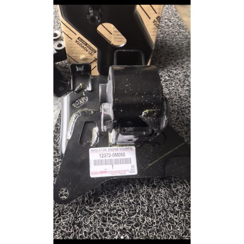 TOYOTA VIOS NCP93 MANUAL ENGINE MOUNTING SET (ORIGINAL TOYOTA) | Shopee ...
