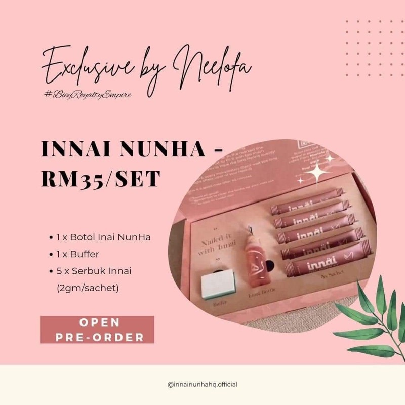INNAI NUNHA BY NEELOFA SAH SOLAT ORIGINAL HQ | Shopee Malaysia