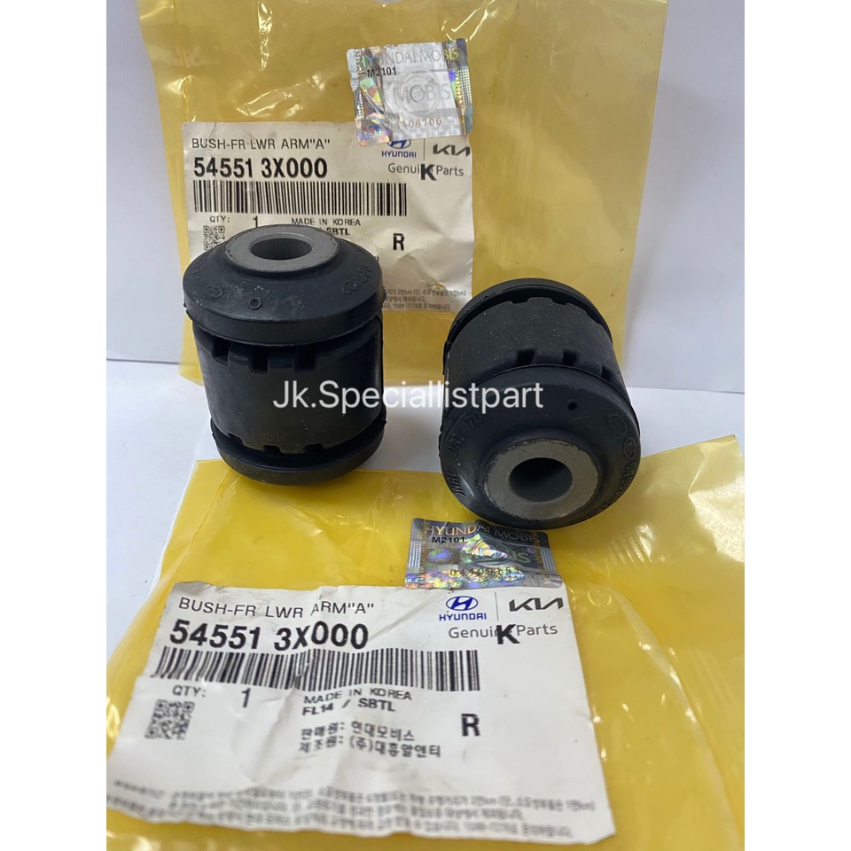LOWER ARM BUSH (SMALL) GENUINE PART & KOREA PART [54551-3X000] HYUNDAI ...