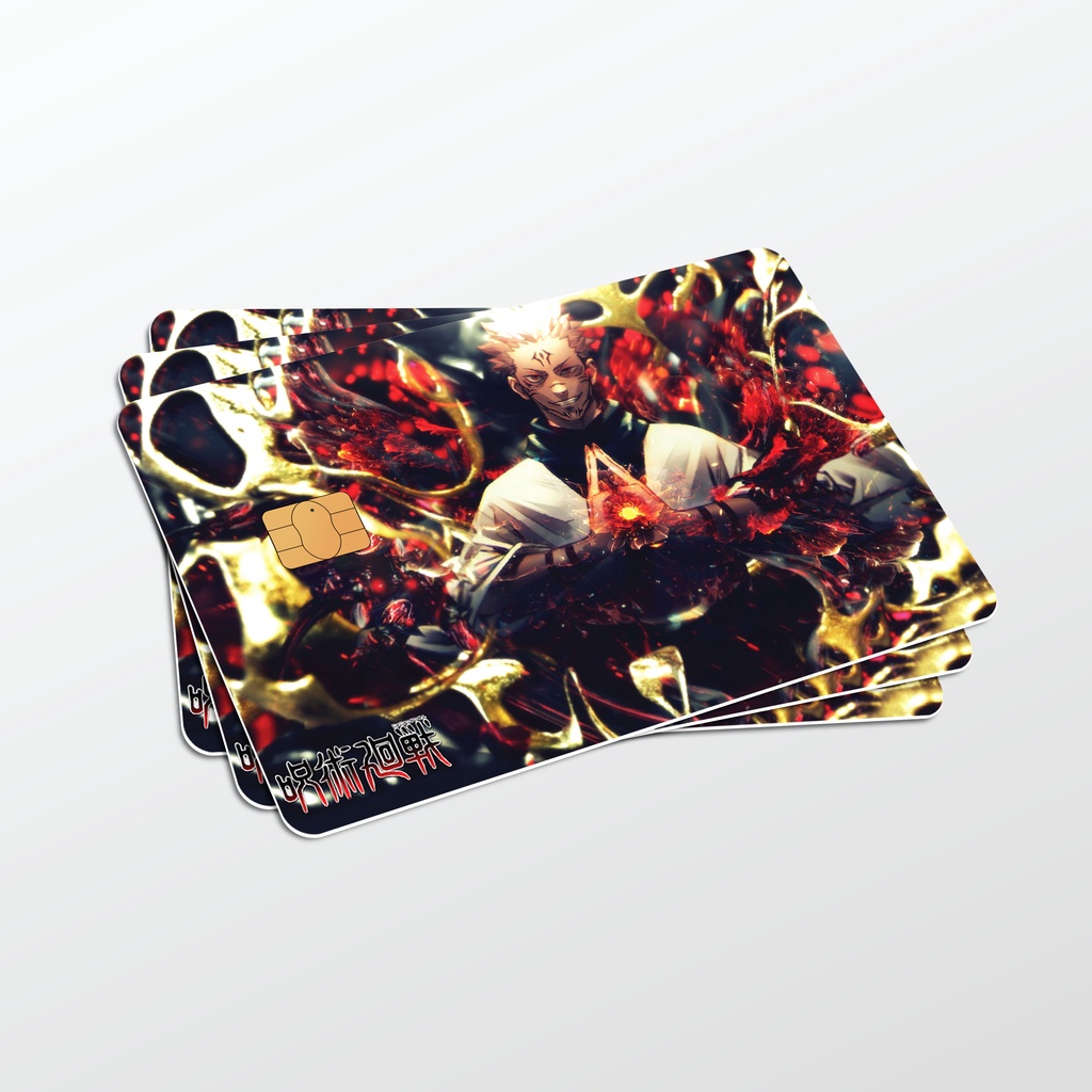 Jujutsu Kaisen ATM Bank Sticker Card Cover Access Touch n Go Skin Bank ...