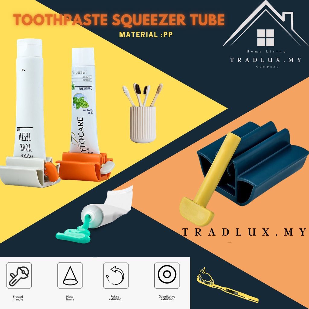 Tradlux Multifunction Toothpaste Squeezer Portable Rotatable Facial ...