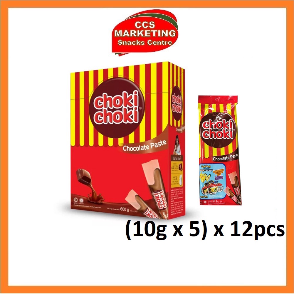 CCS Choki Choki Chocolate Paste ( 10g x 5) x 12pcs | Shopee Malaysia
