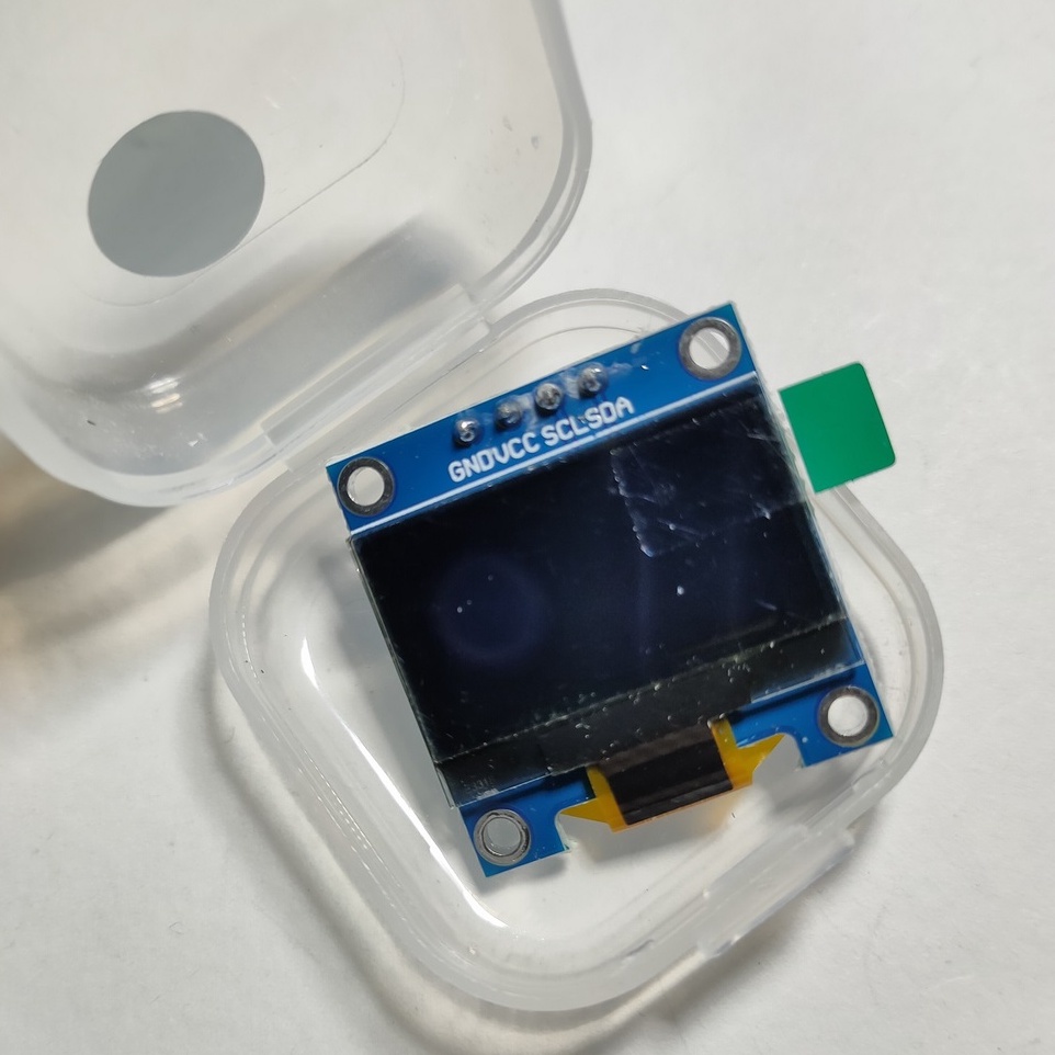 0 96 Inch I2c Iic Communication 128 64 Oled Display Blue Module