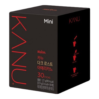 KOREA KANU Roast Americano Mini Lite/Mild/Dark/Decaf 10T, 30T / Instant ...