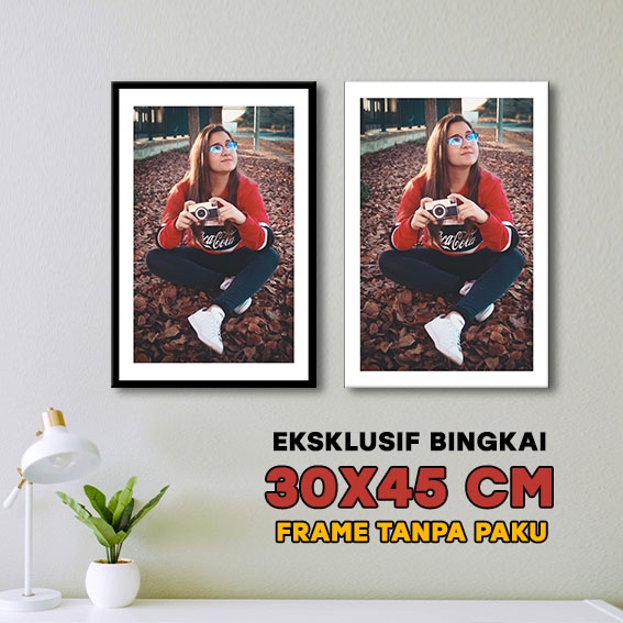 Photo Print+ Exclusive 30x45 frame (frame without nails) | Shopee Malaysia