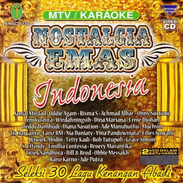 Nostalgia Emas Indonesia VCD MTV Karaoke Seleksi 30 Lagu Kenangan Abadi | Shopee Malaysia
