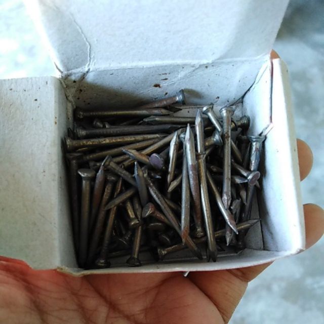 PAKU SEMIN HALUS BLACK MASONRY NAIL 1 BOX | Shopee Malaysia