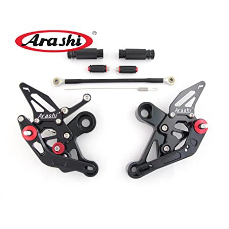 YAMAHA MT-09 2014-2020 ARASHI RACING FOOTREST HIGH PERFORMANCE MT09 ...