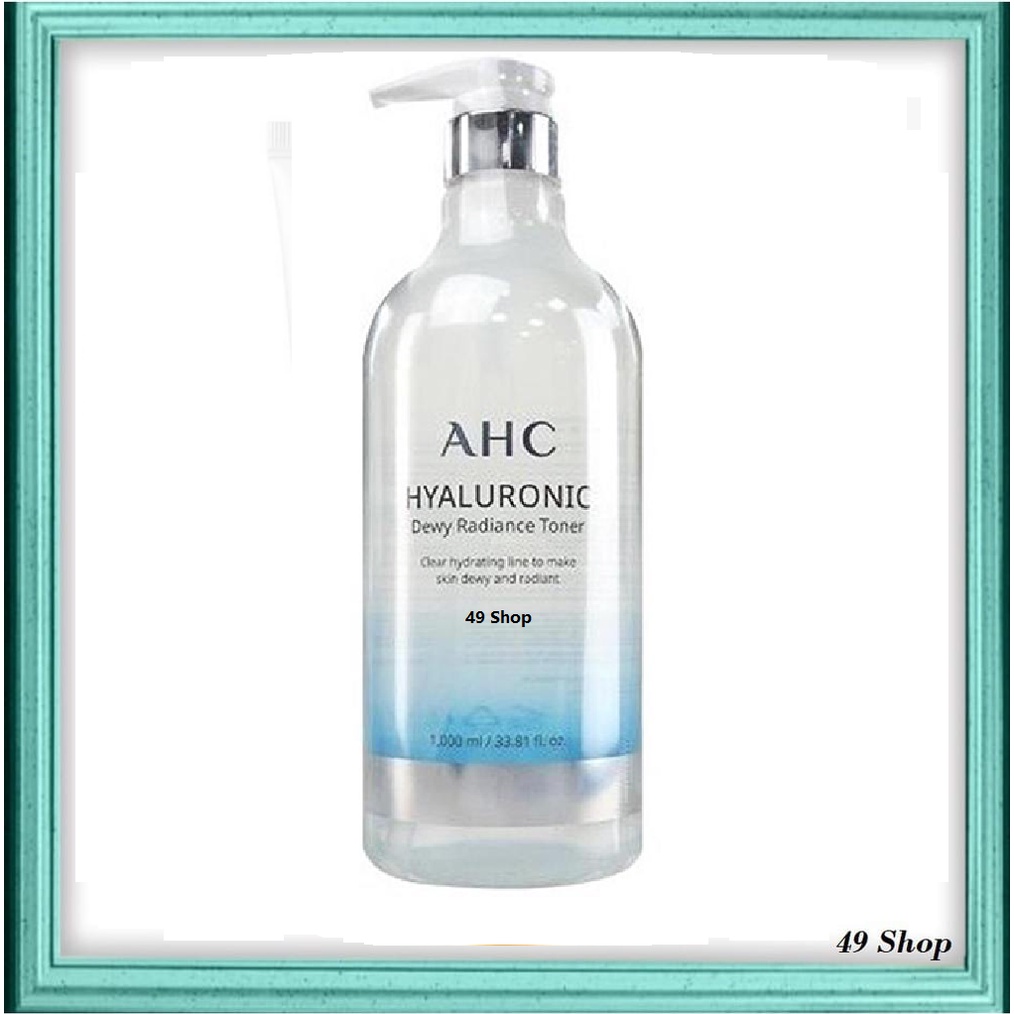 【Ready Stock】 AHC Hyaluronic Toner 新包装神仙水1000ml | Shopee Malaysia
