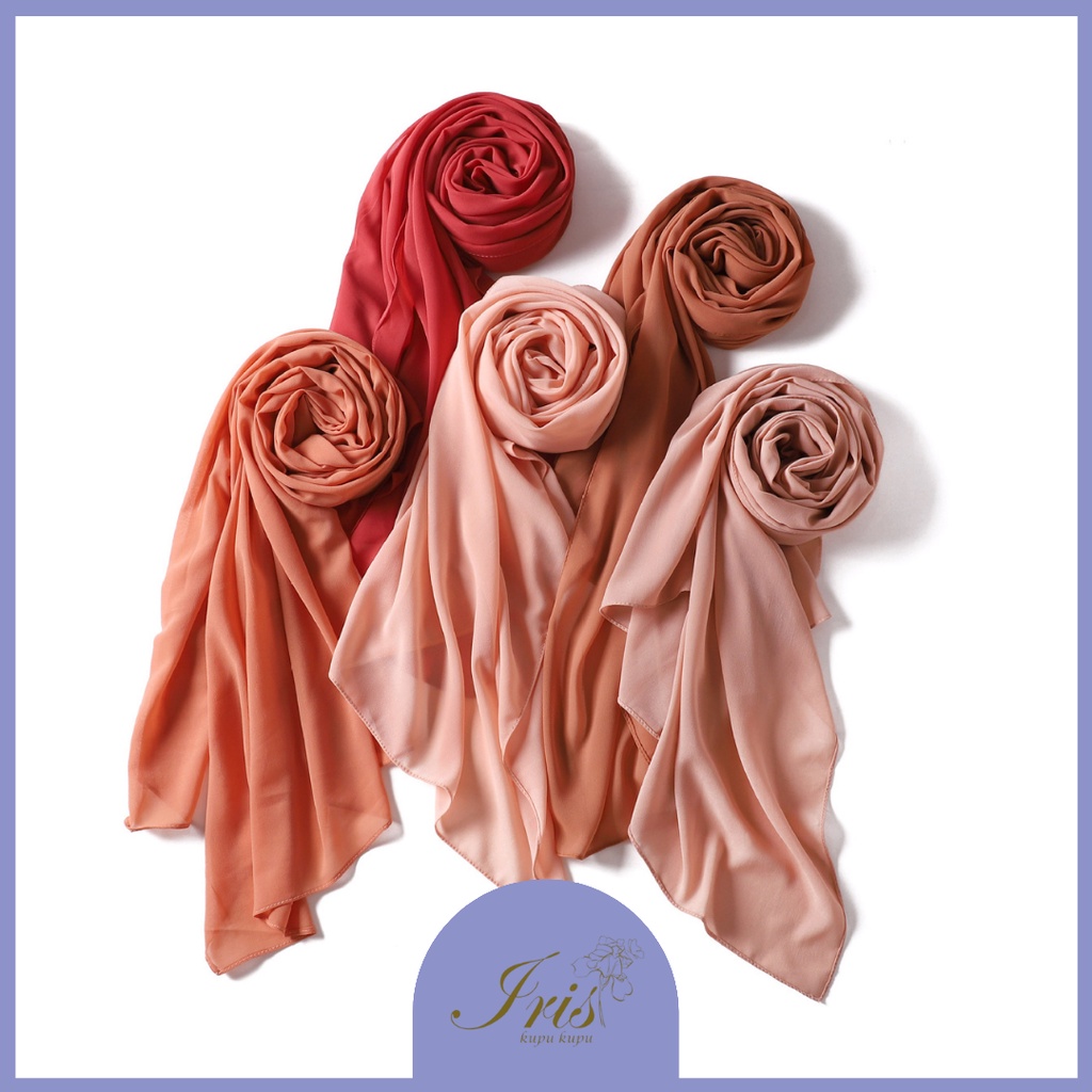 Ikk Fashion ready stock Tudung Shawl Chiffon Muslimah Hijab scarf ...