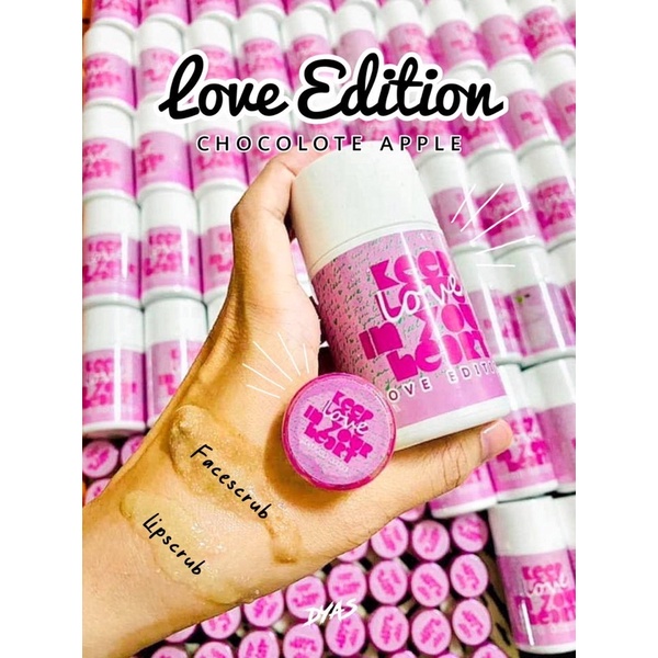 CHOCOLATE APPLE FACE SCRUB 100 GRAM(FREE LIPSCRUB) | Shopee Malaysia