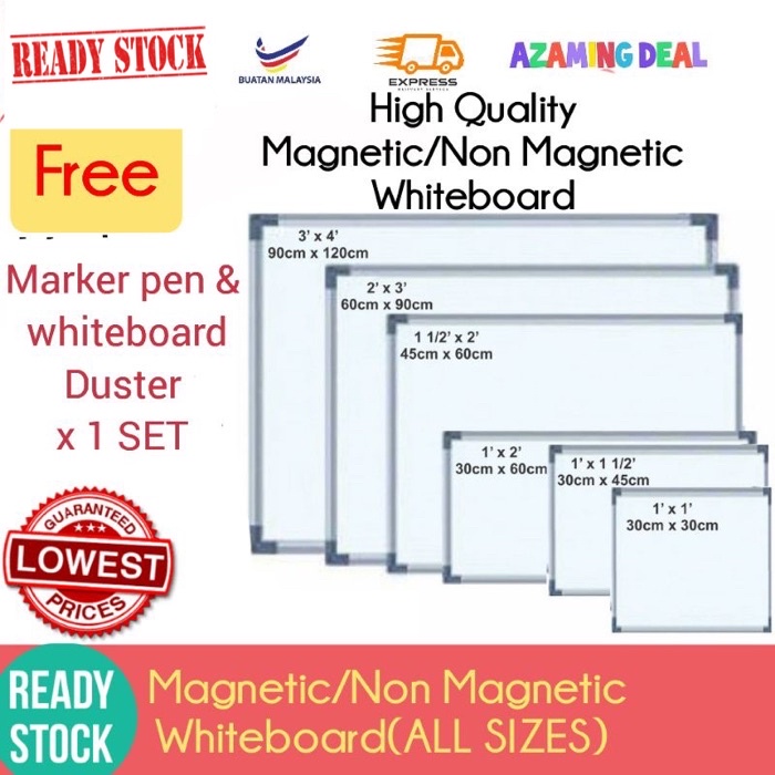 High Quality Whiteboard Magnetic/NON Magnetic/Whiteboard Aluminium ...