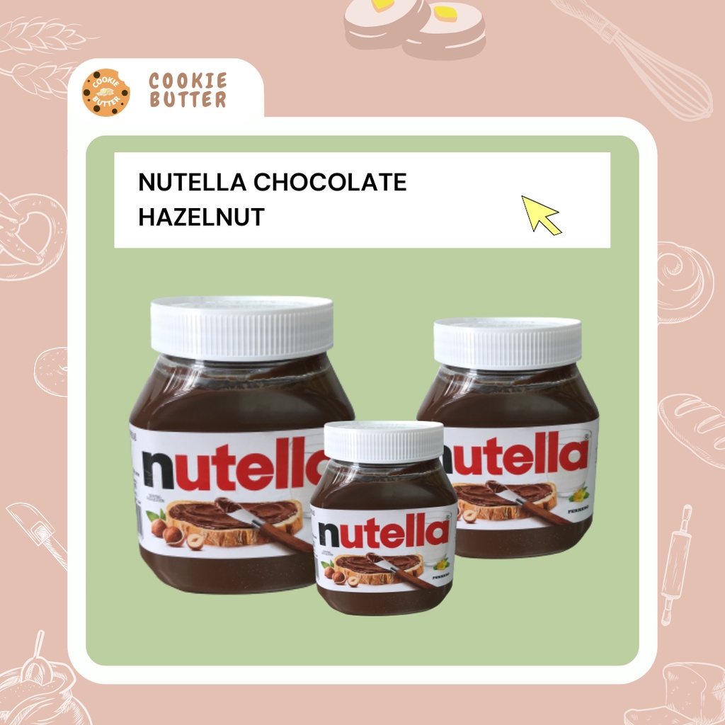 (Ready Stock!!) Ferrero Nutella Chocolate Hazelnut Jam (200G/350G/680G ...