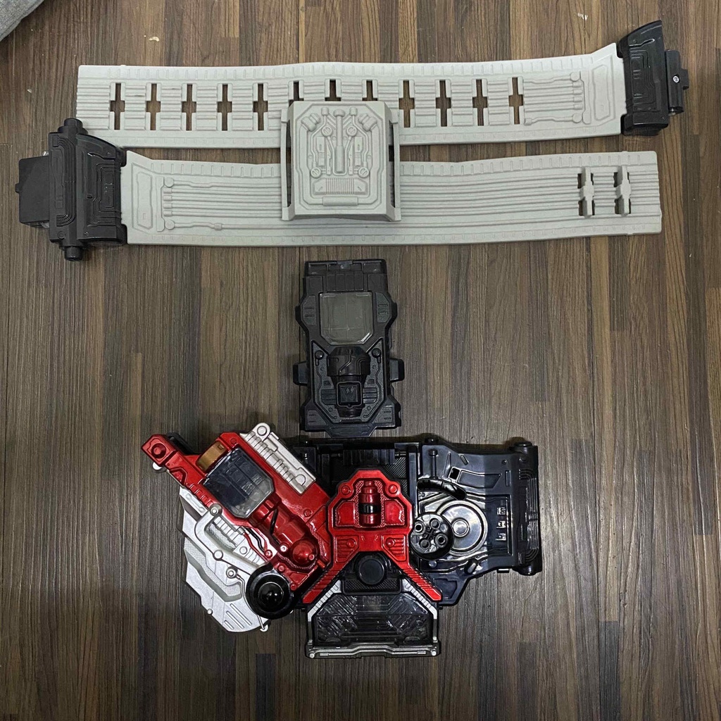 Kamen Rider W Henshin Belt Ver. 20th DX Double Driver Masked Rider W Transformation Belt 6 Gaia ...