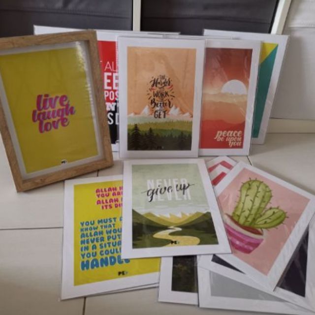 Motivational Wall Poster | Shopee Malaysia