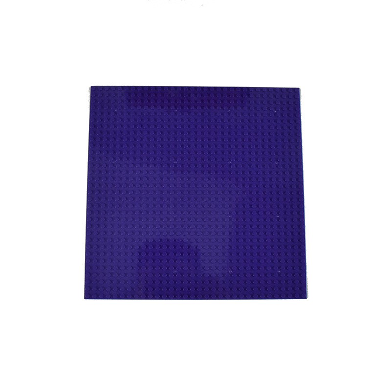 DIY Building Block Tower Toy Double-sided Blocks Baseplate 25.6*25.6CM ...