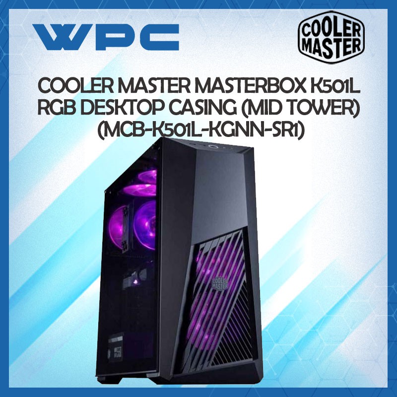 COOLER MASTER MASTERBOX K501L RGB DESKTOP CASING (MID TOWER) (MCB-K501L ...