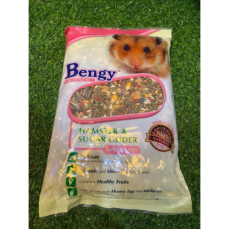 Bengy hamster food (1kg) (500g) (350g) | Shopee Malaysia