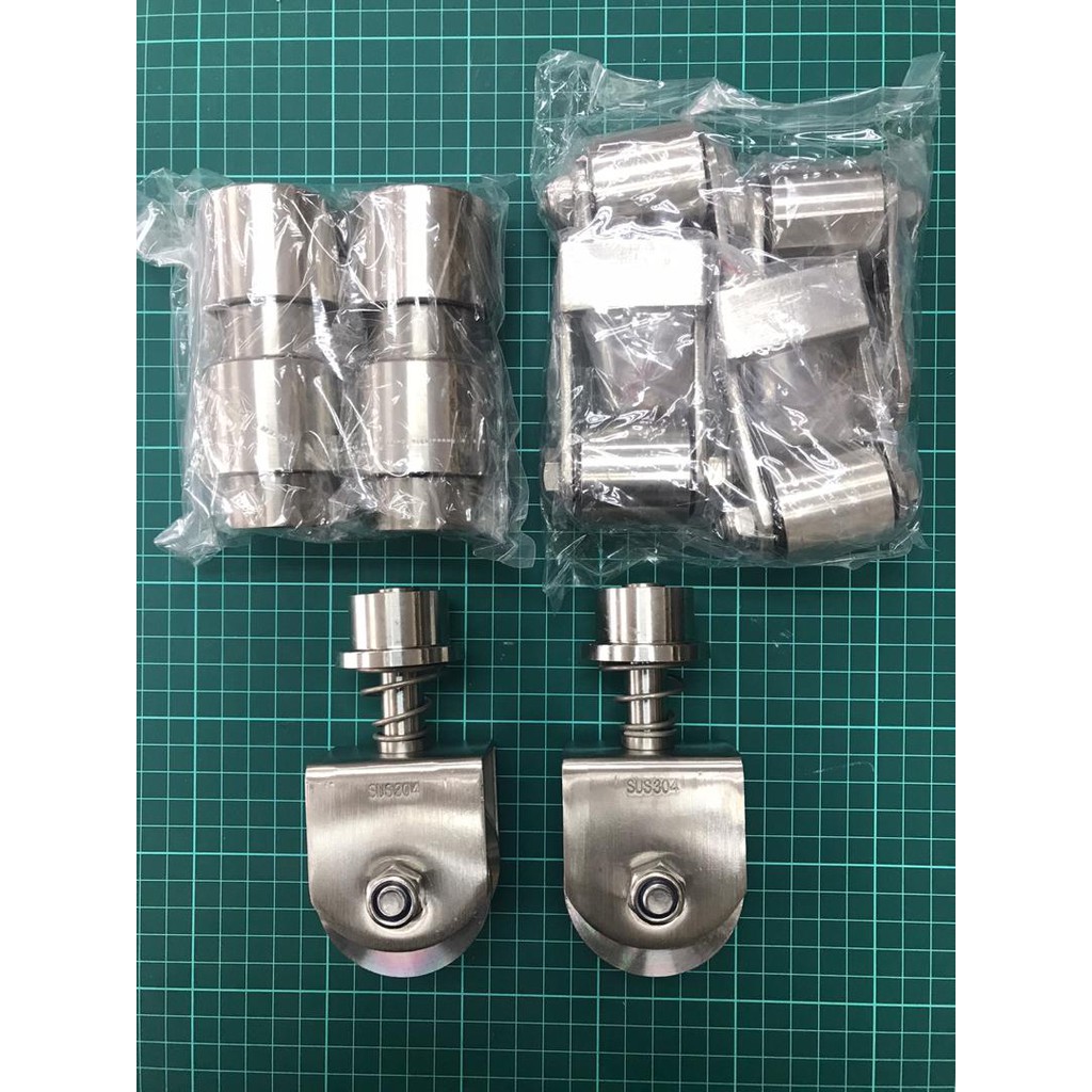 SUS304 Auto Gate Accessories (1SET) include 4PCS AUTO BEARING, 2PCS UV ...