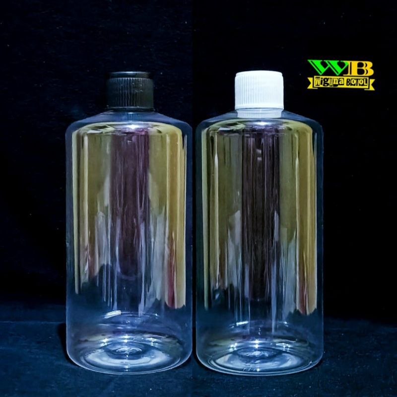 500ml Bottle with Screw Cap / 500ml clear Screw Bottle with Screw Cap ...