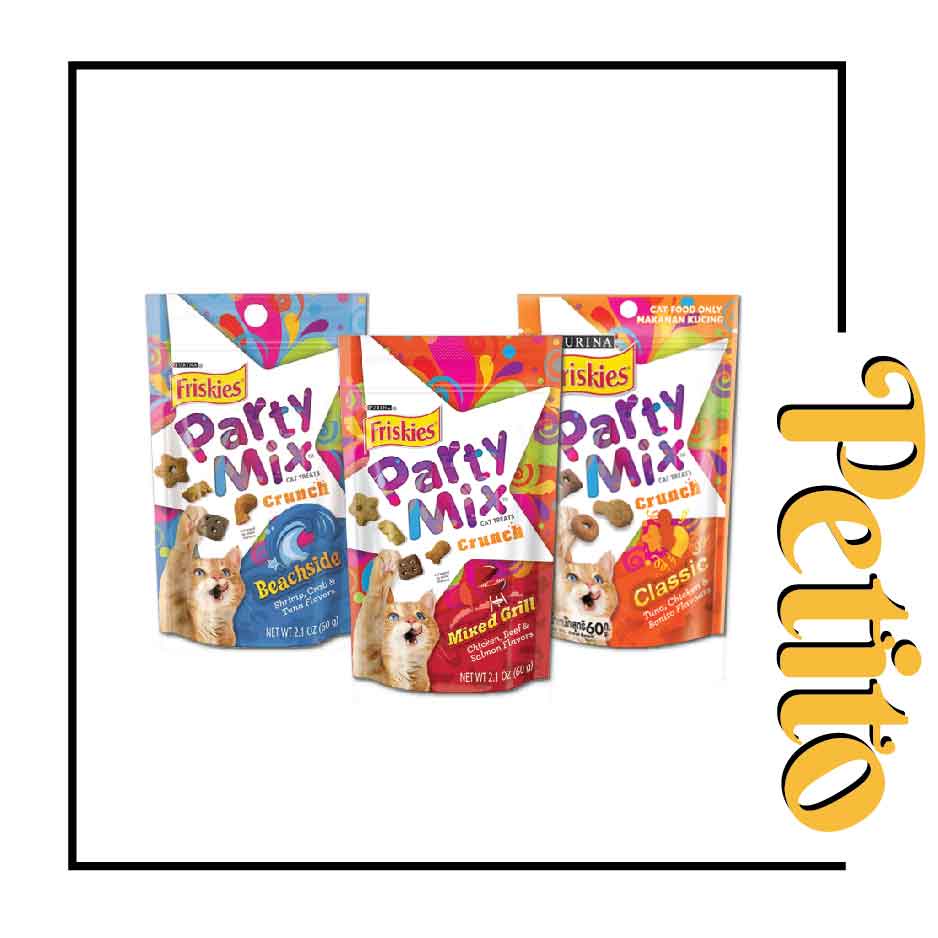 Purina Friskies Party Mix Cat Treats (60g) | Shopee Malaysia